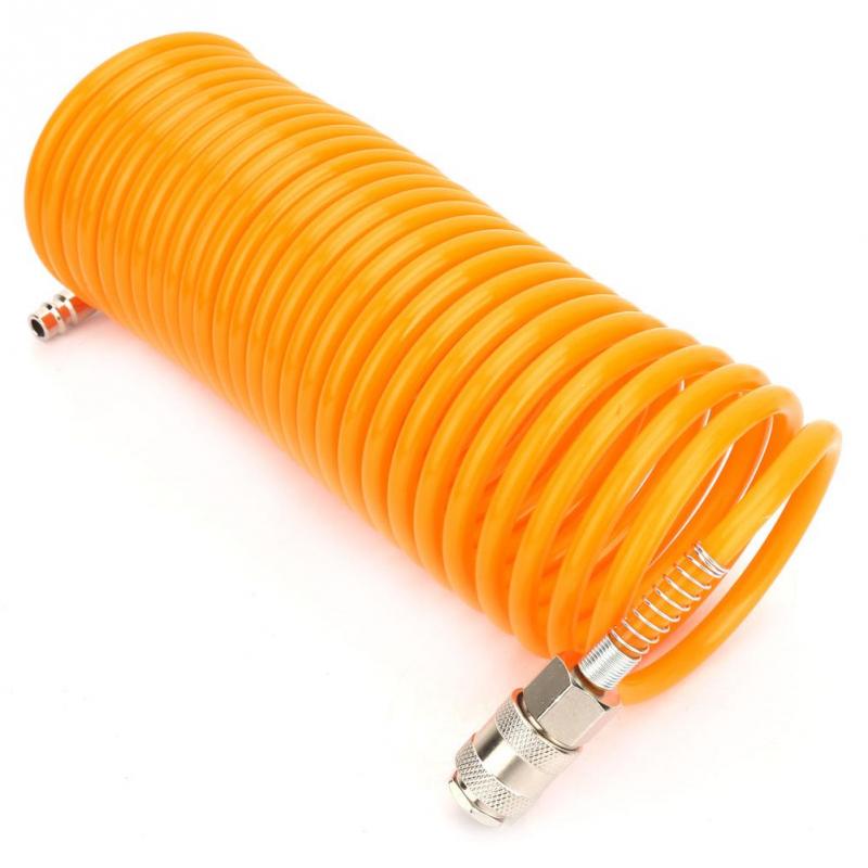 Buy 7.5M Orange Flexible PE Pneumatic Air Compressor Hose Pipe With ...