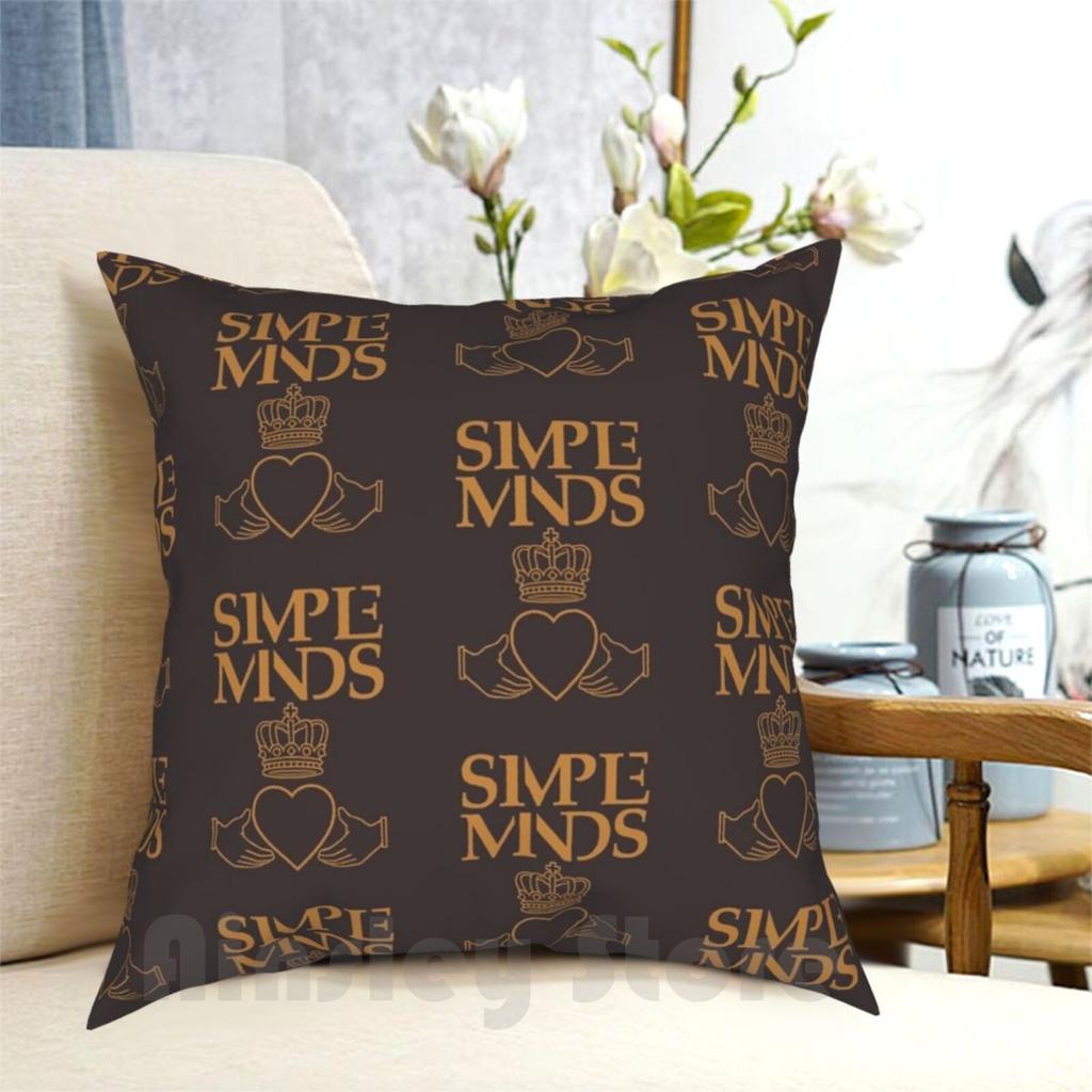 Cheap Simple Minds Logo Pillow Case Printed Home Soft Throw Pillow ...