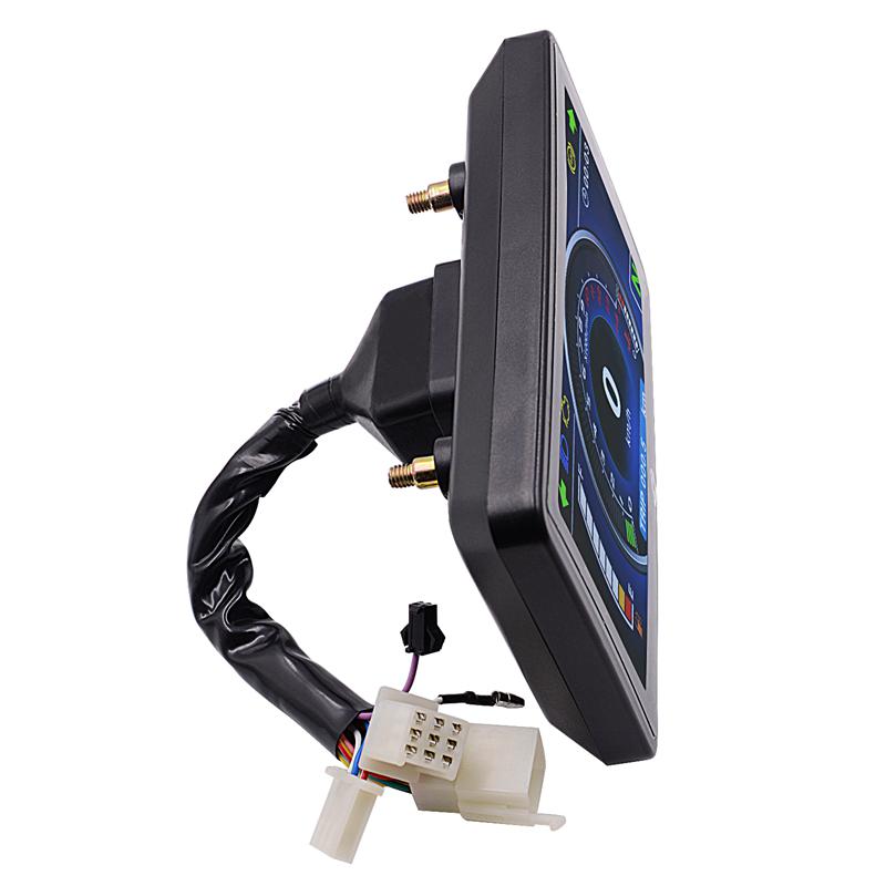Buy Universal Motorcycle Full LCD Display Multi-function 12V Digital ...