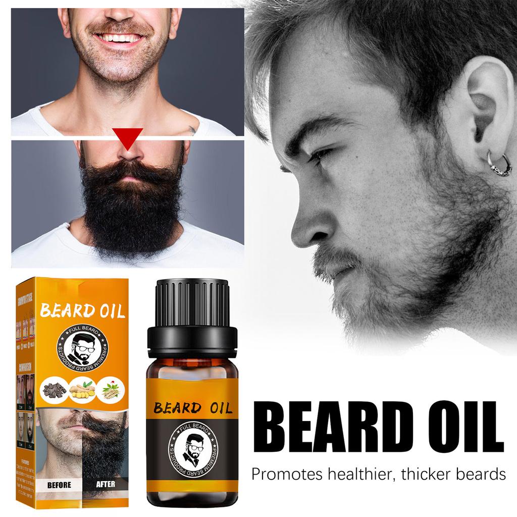 Buy Beard Oil Men's Beard Growth Promoter Beard Oil Natural Moisture ...