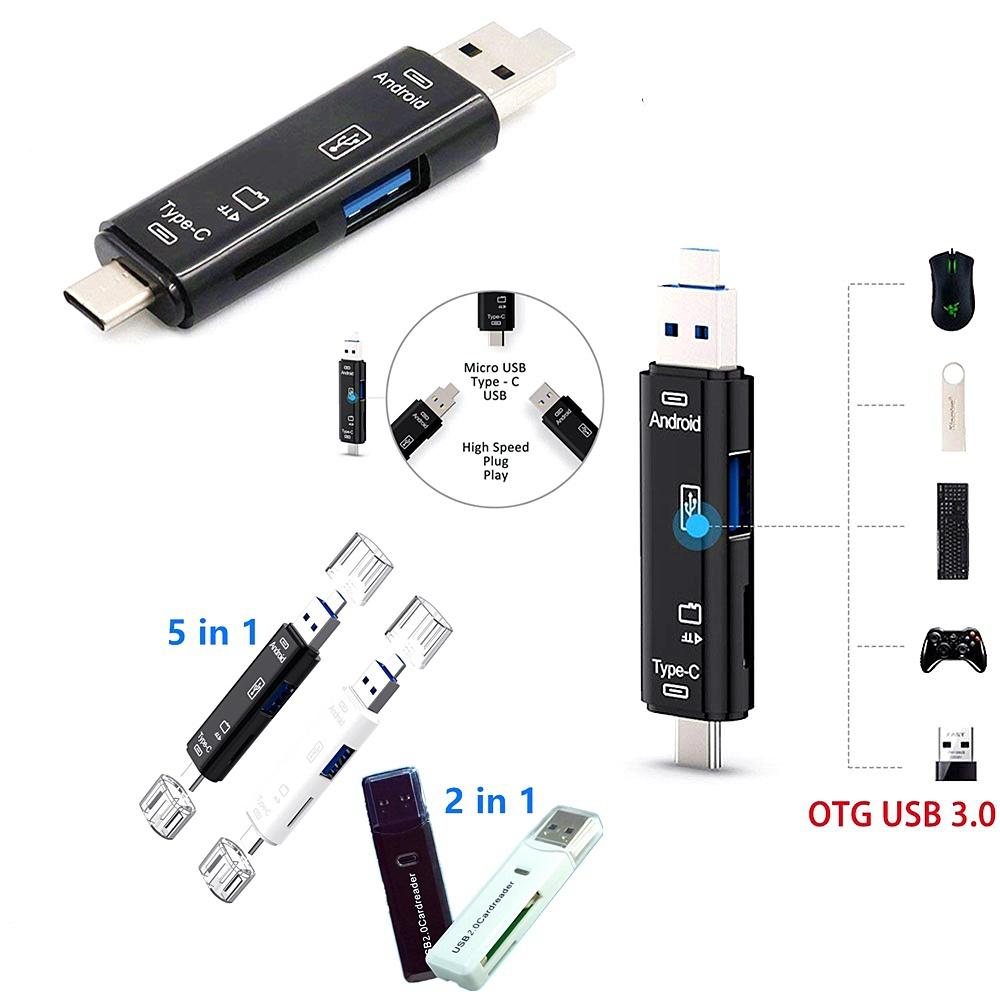 Buy Multi-function High-speed OTG Card Reader Stretch Fold USB ...
