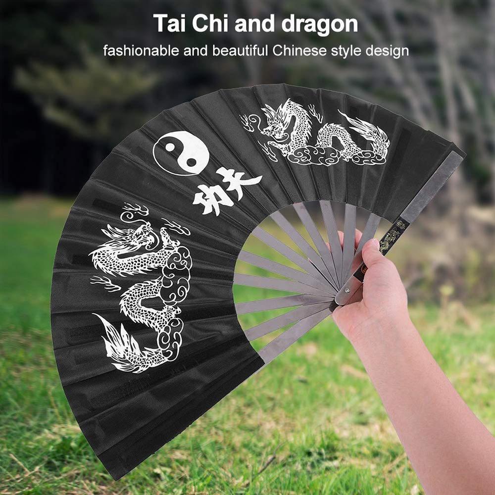 Buy Chinese Kung Fu Martial Arts Tai Chi Dragon Stainless Steel Frame ...