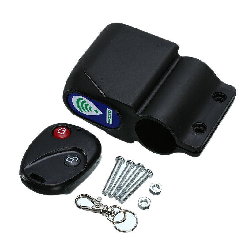 Buy Bicycle Remote Control Alarm Burglar Alarm Lock Mountain Bike Alarm ...