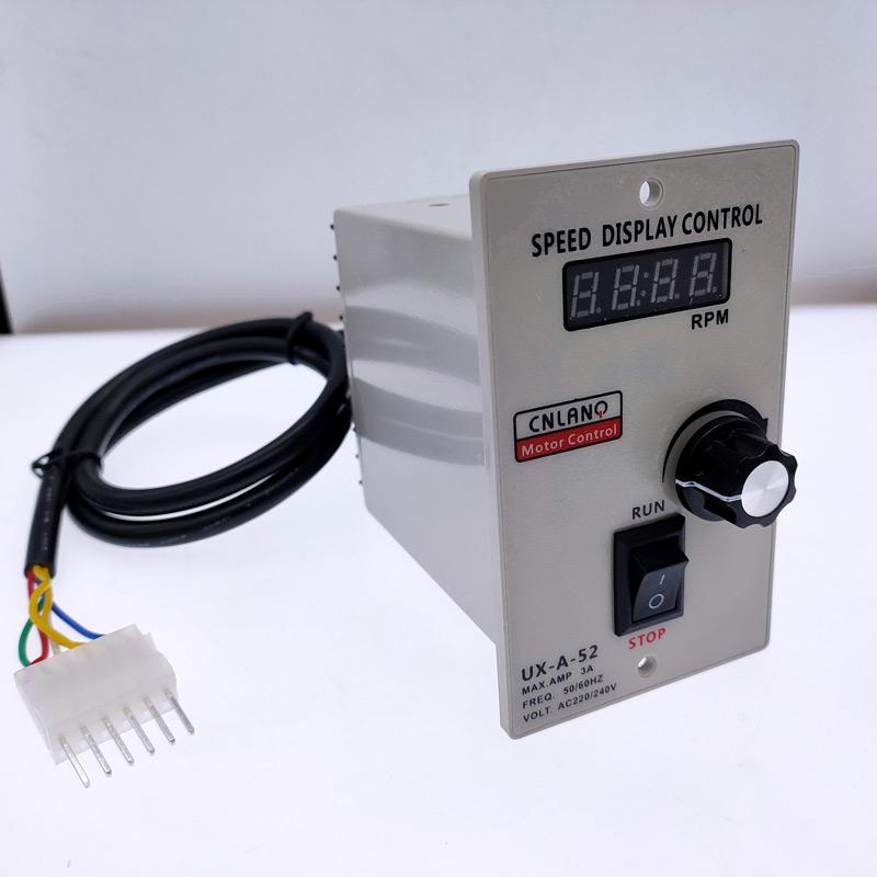 Buy Digital Display Speed Controller UX-A-52 400W AC 220V Motor Speed ...