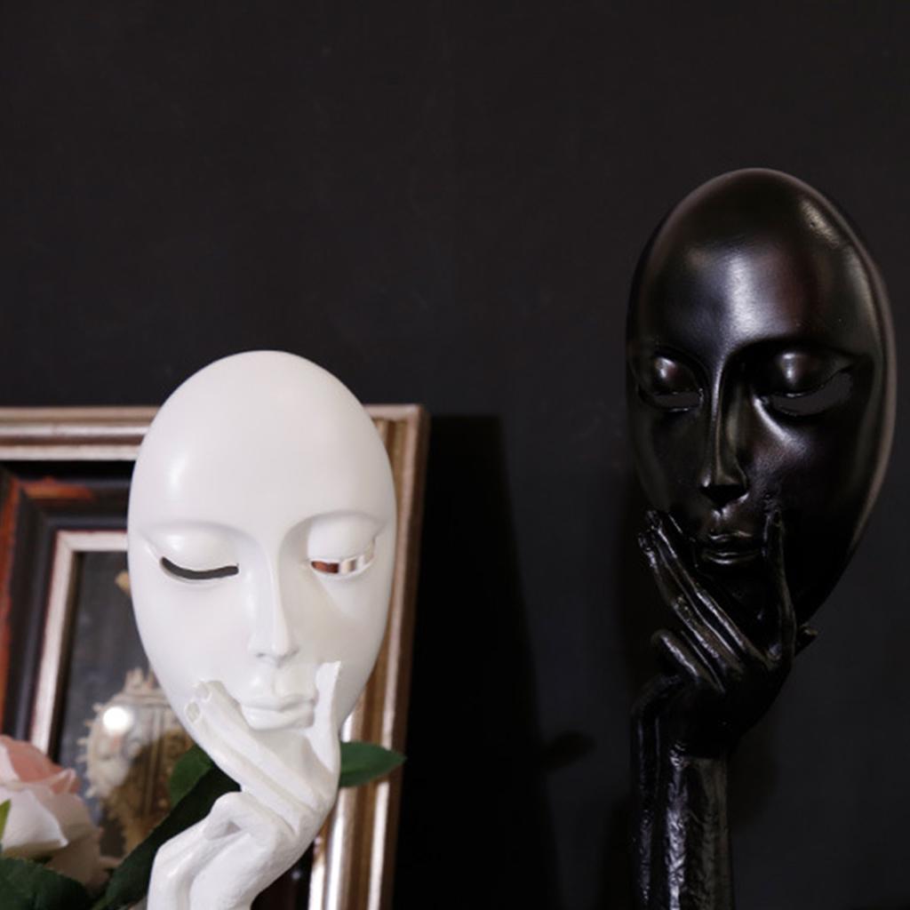 Buy Furnishing Articles Women Face Statues For Decoration Home ...