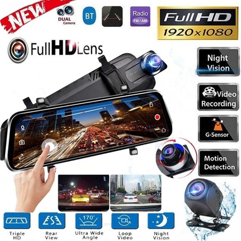 Buy Dash DVR View Rear Full Screen Full Backup Camera Rear View Camera ...