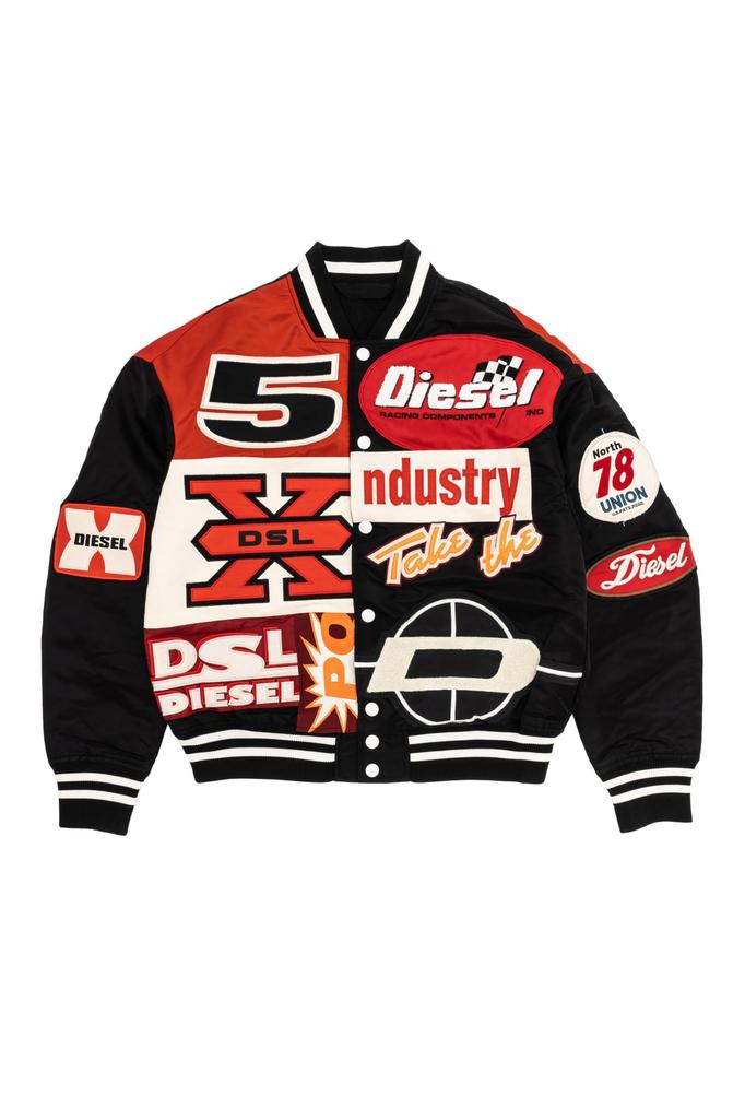 Cheap Jacket JACKET A04982RBBAG 900 Black M [Diesel] [Diesel] Men's J-BULC-PATCH | Joom