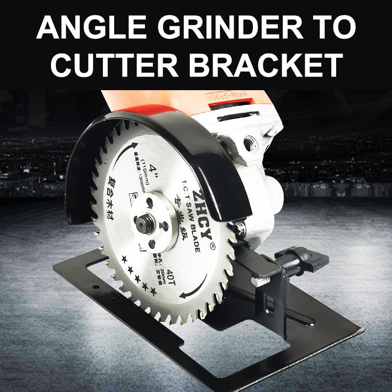 Buy Adjustable Thickened Steel Angle Grinder Balance Bracket Cutting ...