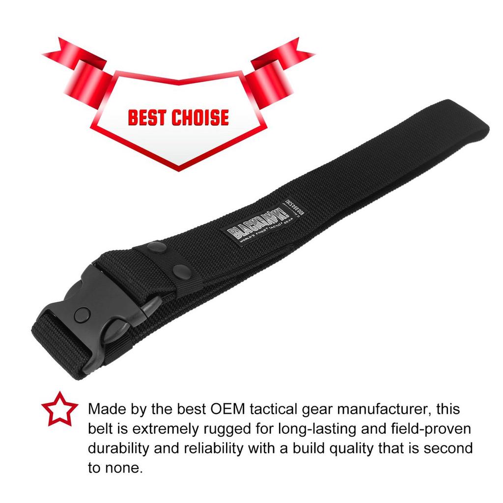 Buy Durable Tactical Waist Belt EMT Security Utility Military Belt Task ...