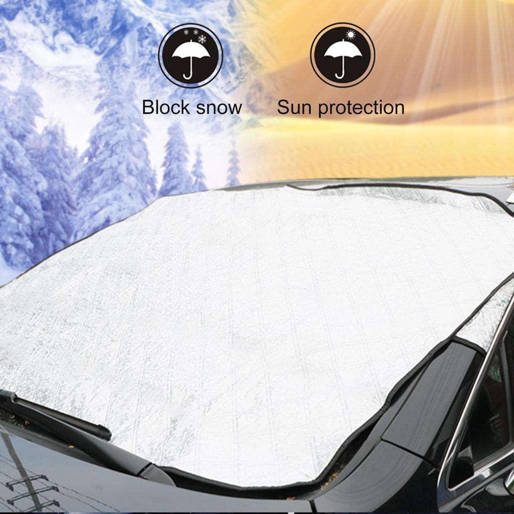 Buy Car Sunshield Front Glass Sunscreen Heat Insulation Cover at ...