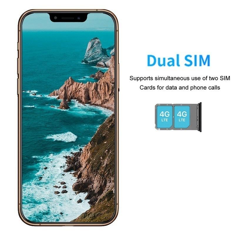 Buy Mobile Phone I11 Pro 6.1 Inch 8GB+128GB Memory Face Unlock Android ...