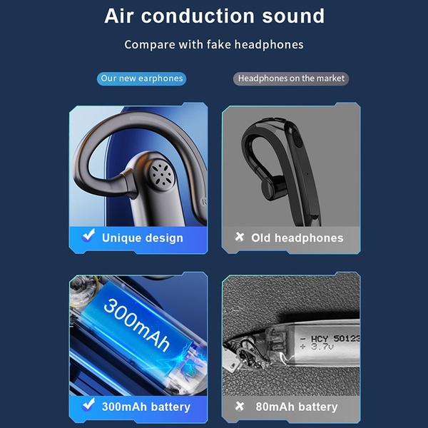 Cheap Bluetooth5.2 Single Headset Wireless Business Earphone Sport ...