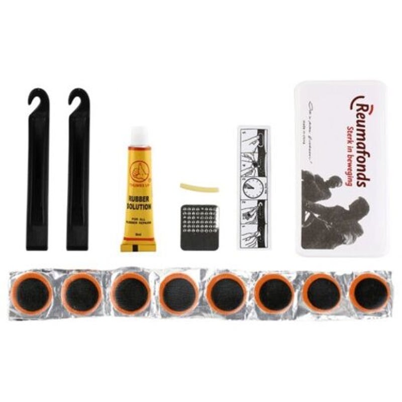Buy Puncture Repair Bicycle Tire Repair Kit 2 Pieces With 8 Inner Tube ...