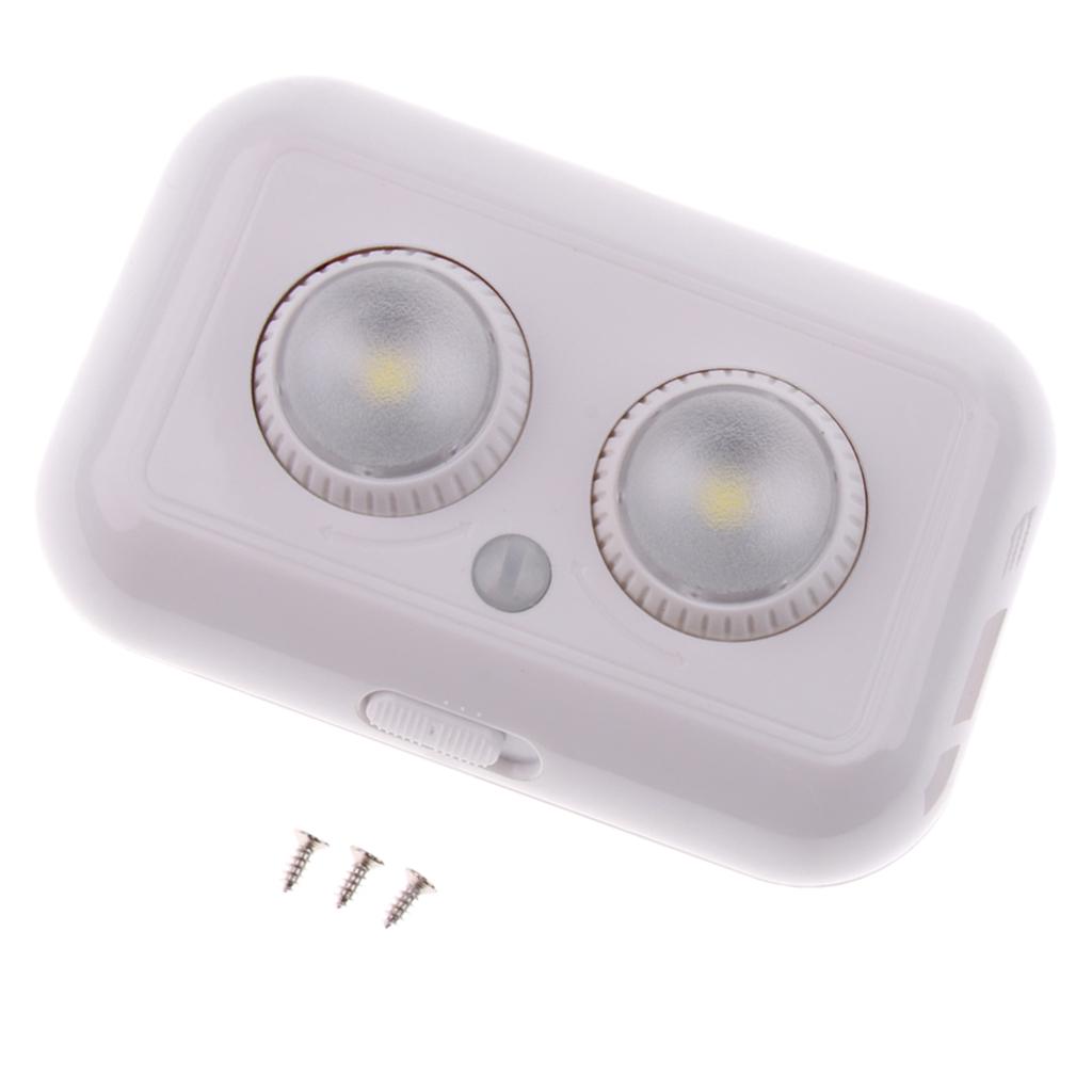 Buy Dimmable PIR Motion Sensor Night Light Wall Cupboard Cabinet Warm ...