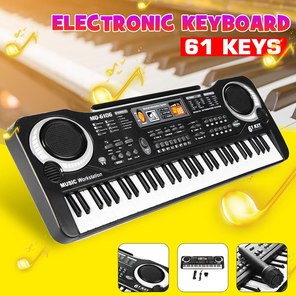 Buy 61 Keys Digital Music Electronic Keyboard Key Board Gift Electric ...