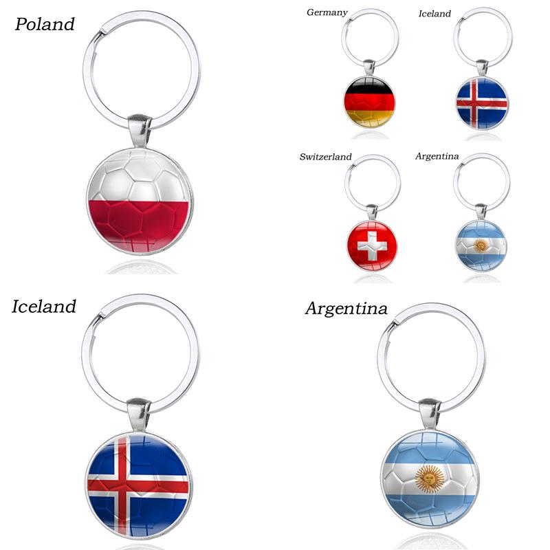 Buy Russia Key Chains Jewelry Flag Key Rings World Cup 2018 Pendant ...
