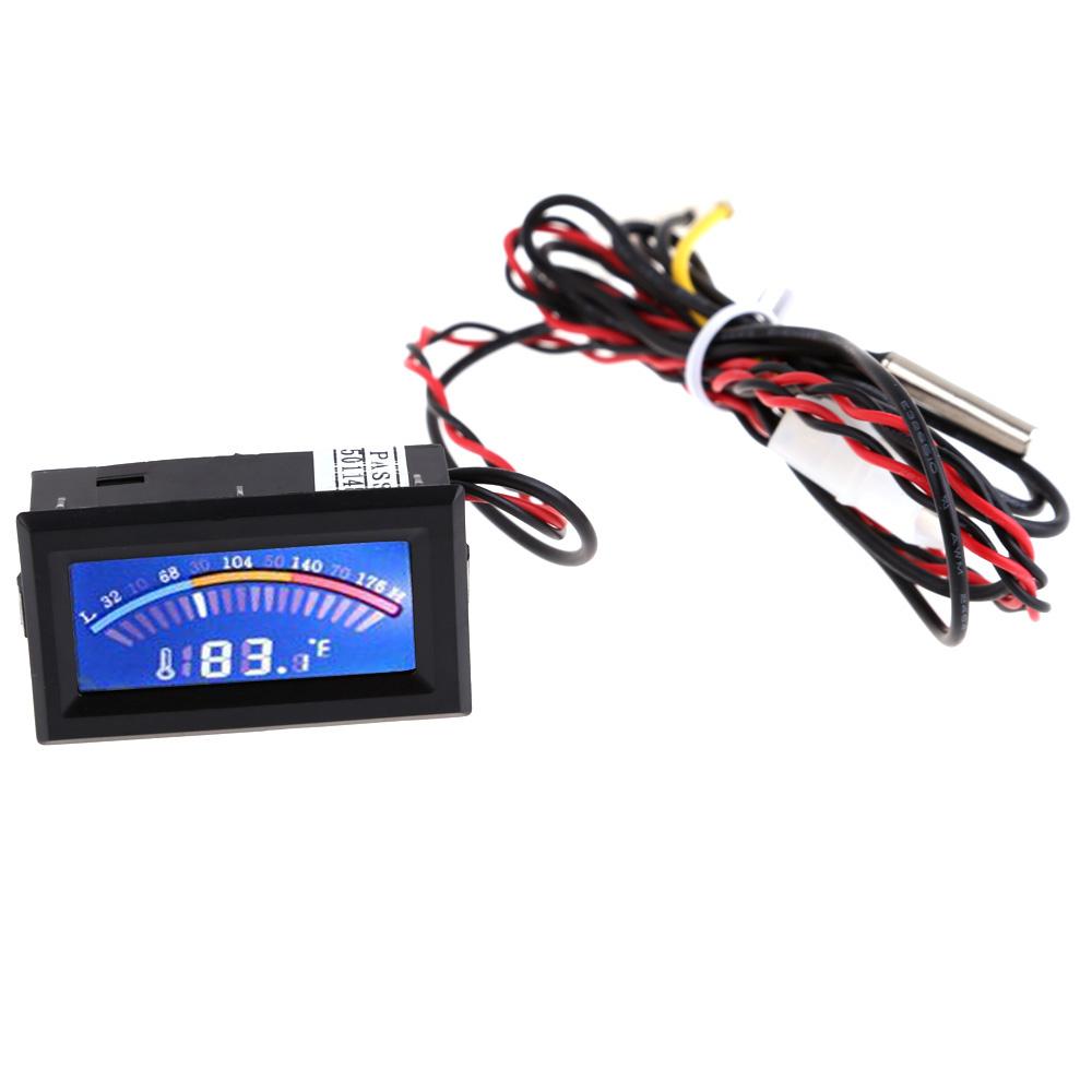 Digital Thermometer Temperature LCD Meter Gauge PC Mod C/F with Long ...