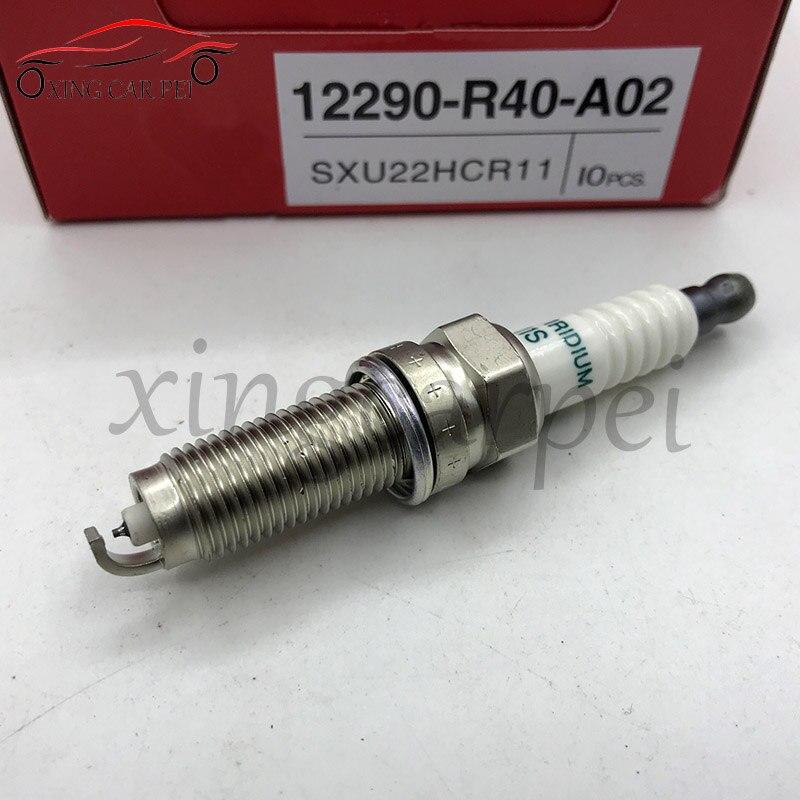 4pcs SXU22HCR11S 12290-R40-A02 Iridium Spark Plug Fit for Honda Accord ...