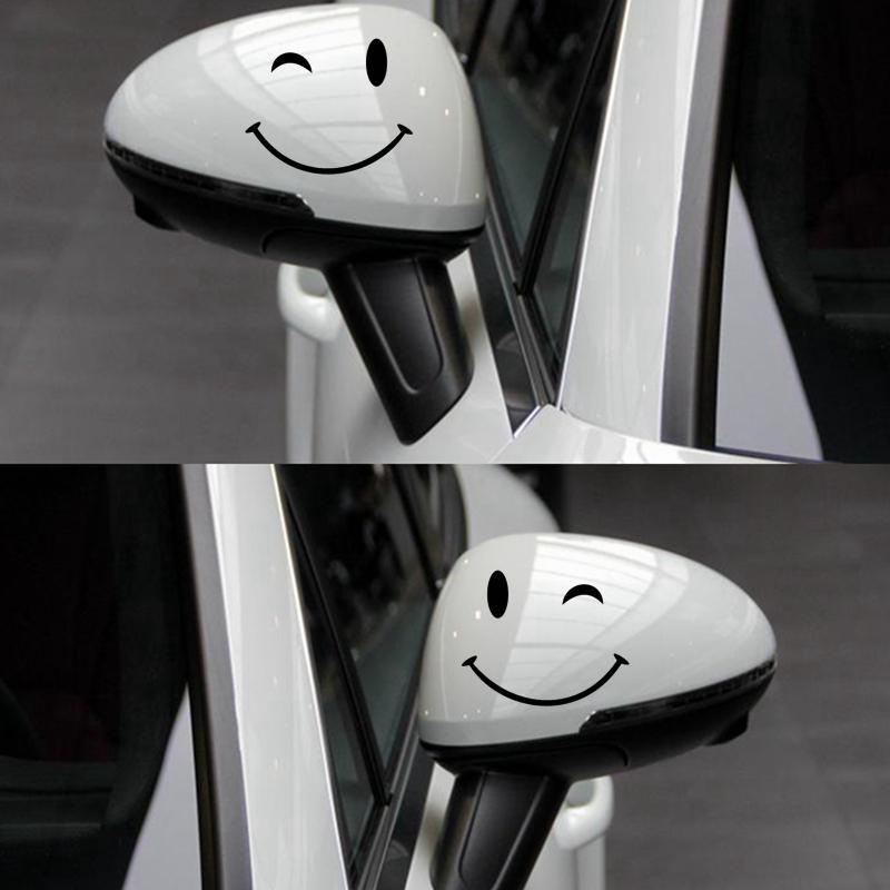 4 pcs in pack 13cm*13cm Smiley Face wink Car Truck Laptop Window Decal ...