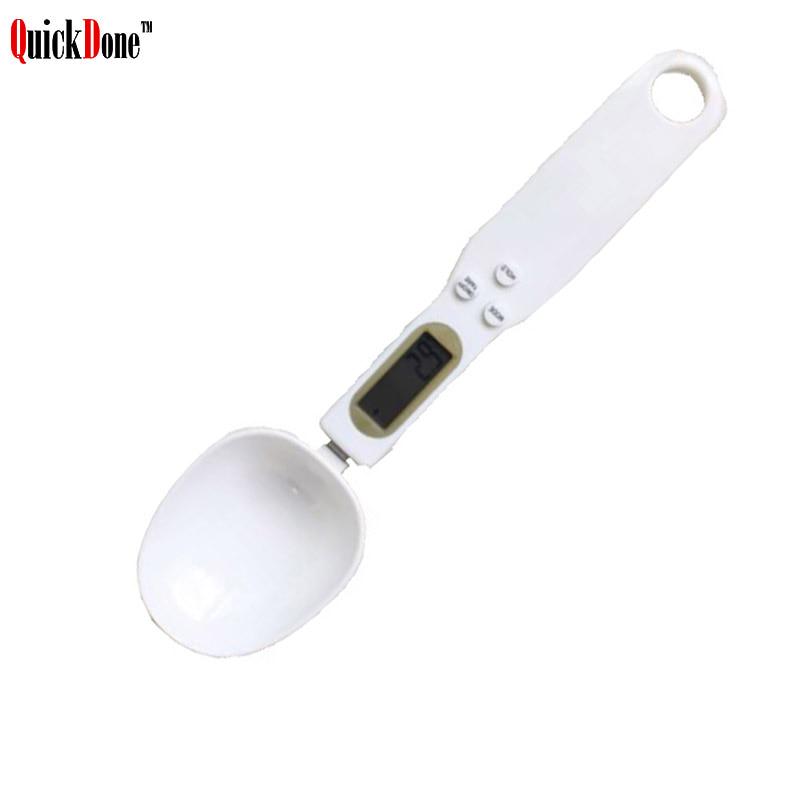 Buy Measuring Spoon Electric Kitchen Scale Tool Condiments Weight ...