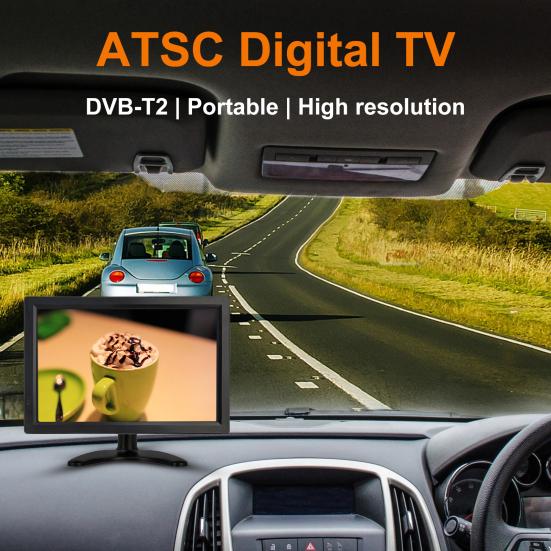 Car Analog Television High Performance Shock-proof TFT LED Screen High ...