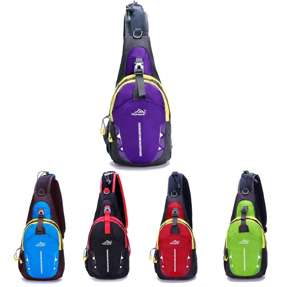 Chest Bags Crossbody Shoulder Waterproof Sport Casual Diagonal Package ...