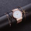 Buy Women Watches Luxury Wrist Watch Women Steel Rose Gold Quartz ...