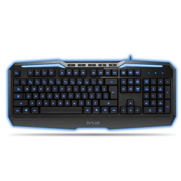Buy DELUX K9025 USB Wired Gaming Keyboard with LED Backlight for ...