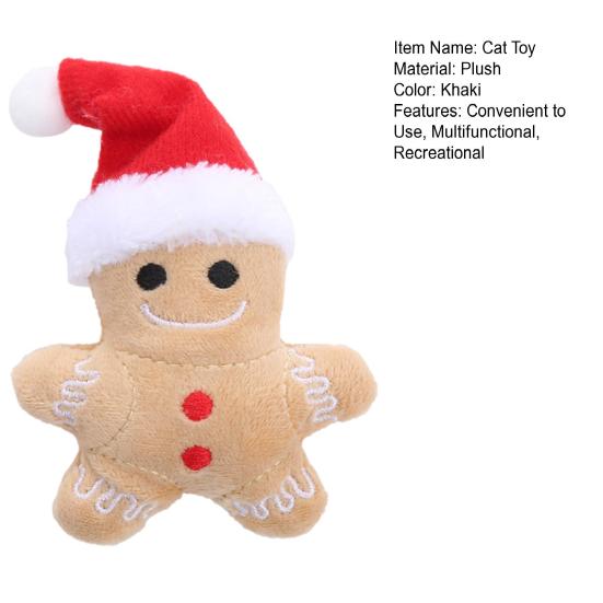 Buy Attractive Cartoon Teeth Cleaning Portable Gingerbread Man Xmas Hat ...