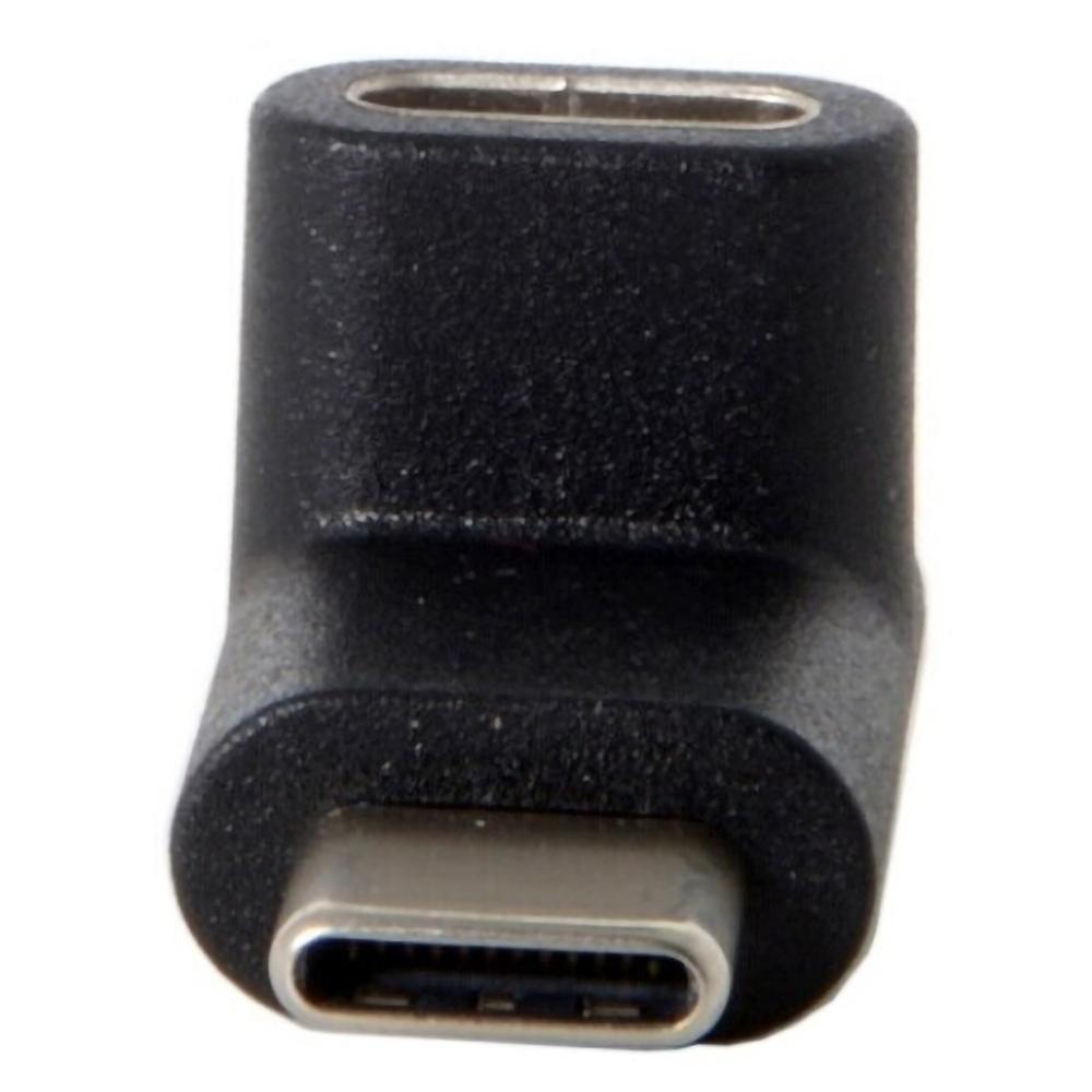 Buy 90 Degree USB-C Angle Adapter, Type-C Male To Female Converter ...