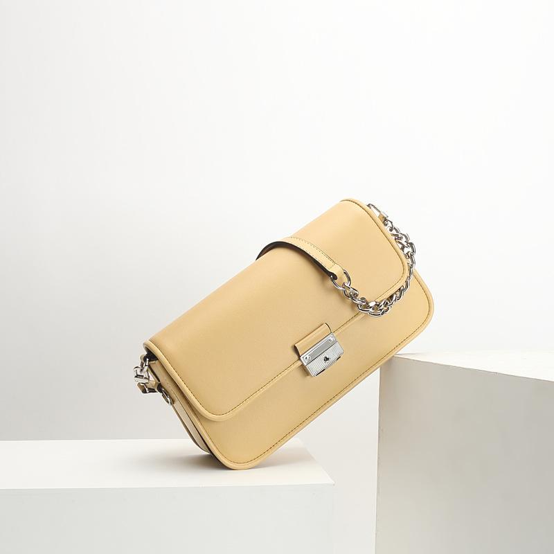 Buy Soft Genuine Leather Long Handel Women's Shoulder Bags Ladies ...