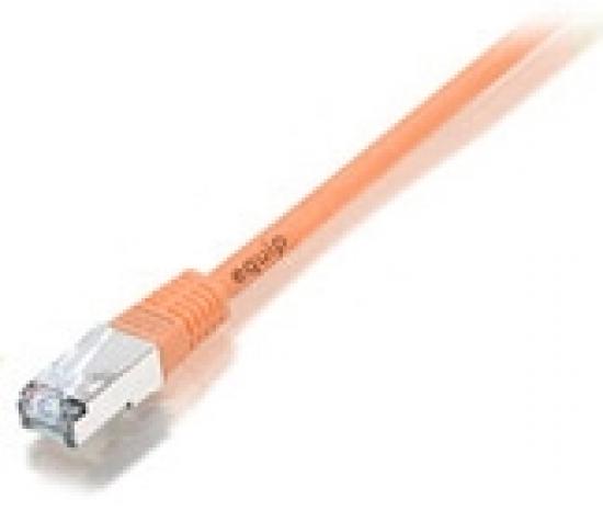 Equip patchcable (e`) s/ftp 2xrj45 cat.6 250mhz orange 1,0m uygun ...