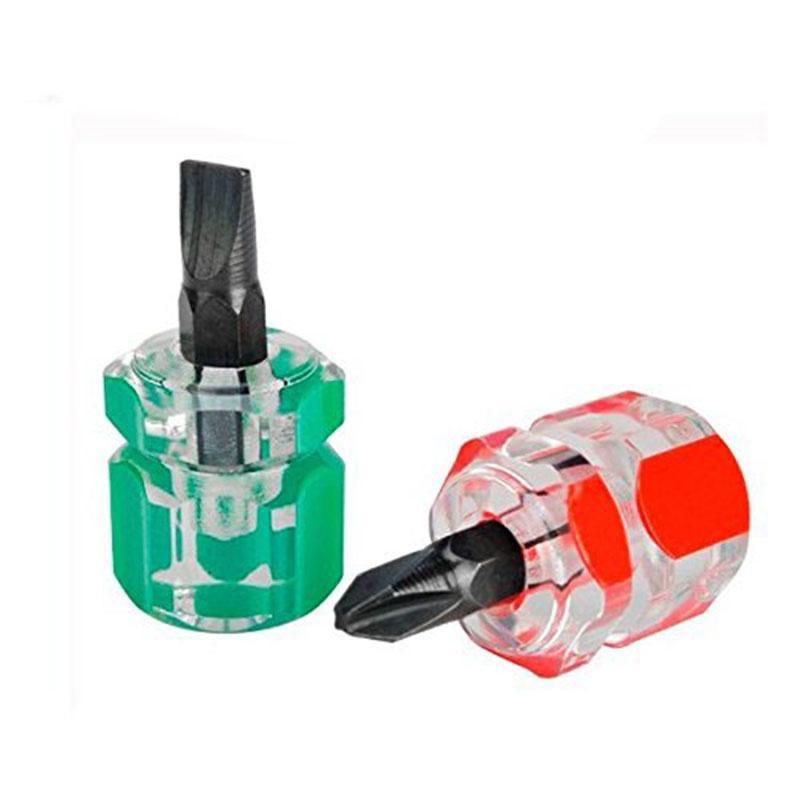 Buy 2Pcs/set Mini Short Slotted Screwdriver Set Small Repair Tools at ...