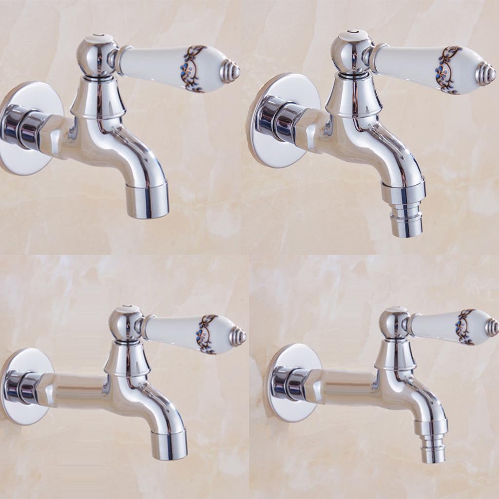 Buy Wall Mounted Basin Tap Washing Machine Taps Kitchen Water 1 at ...