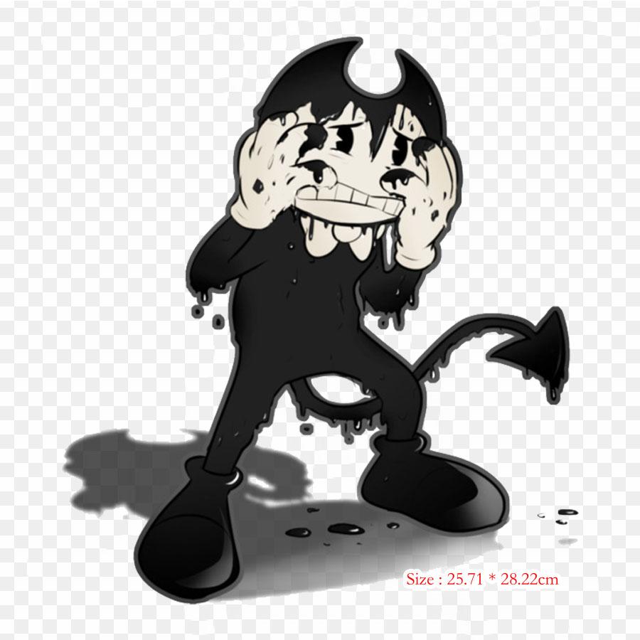 Bendy And The Ink Machine Roblox Iron on Heat Transfer Printing Vinyl ...