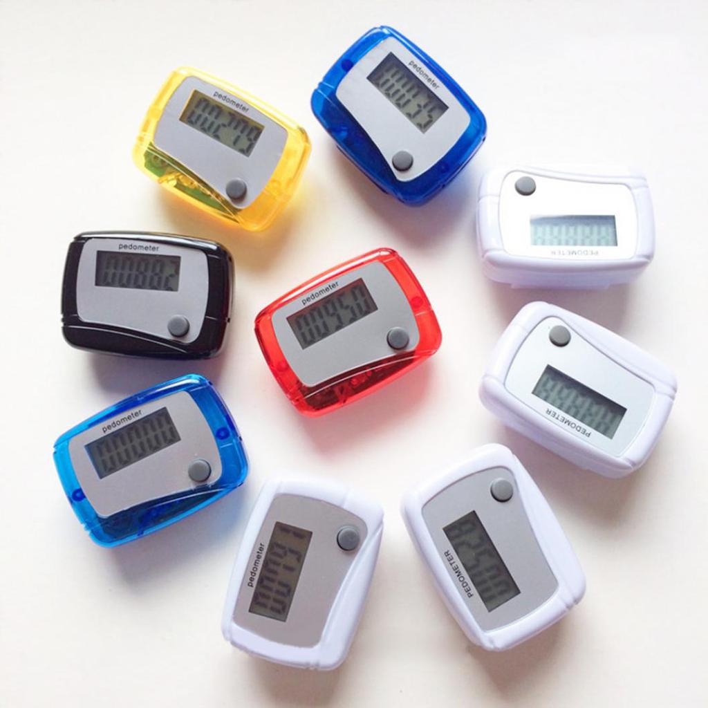 Buy Portable Mini Digital LCD Pedometer Sports Walking Running Step ...