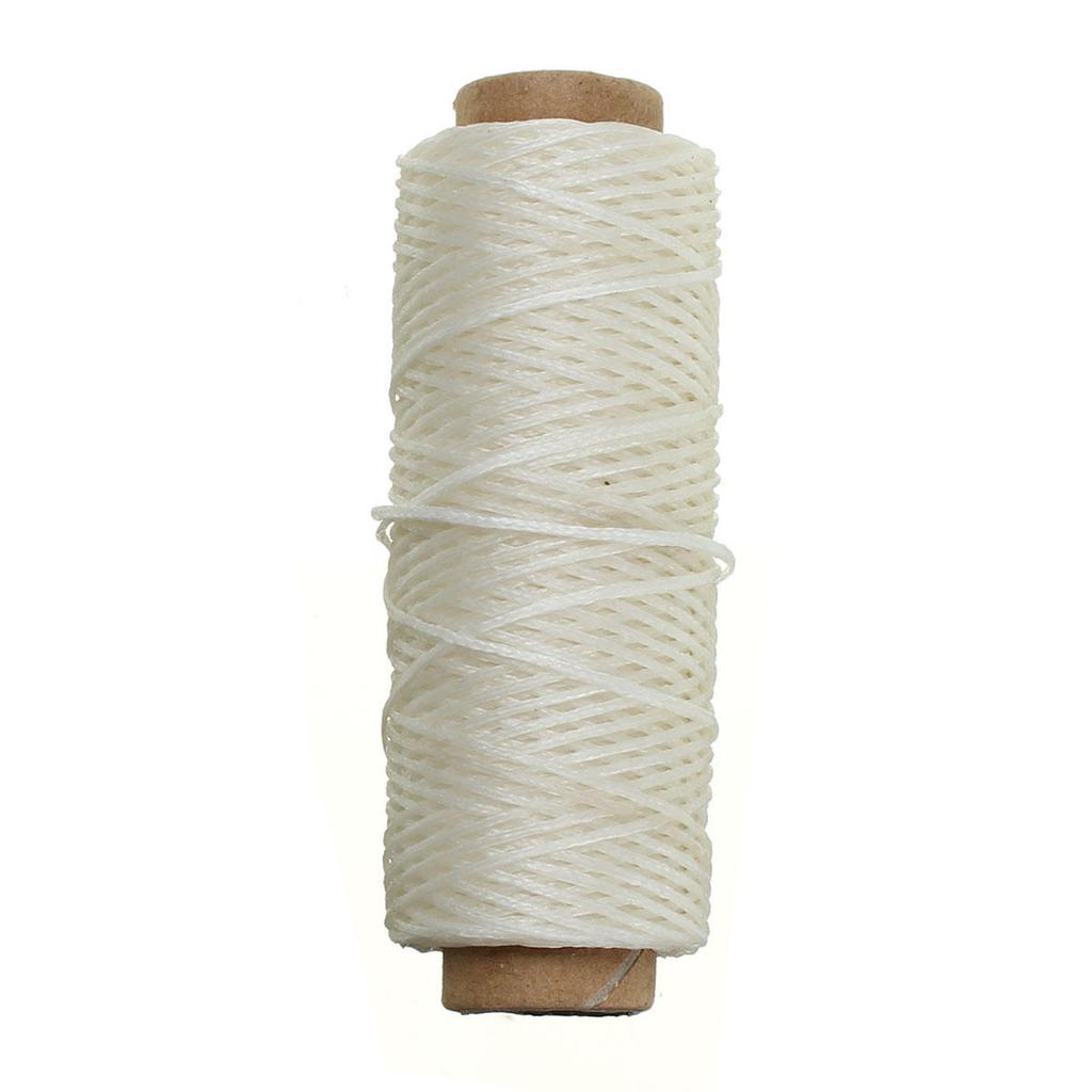 Buy 1 Pc 50m/roll Waxed Thread Cotton Cord String Strap Hand Stitching ...