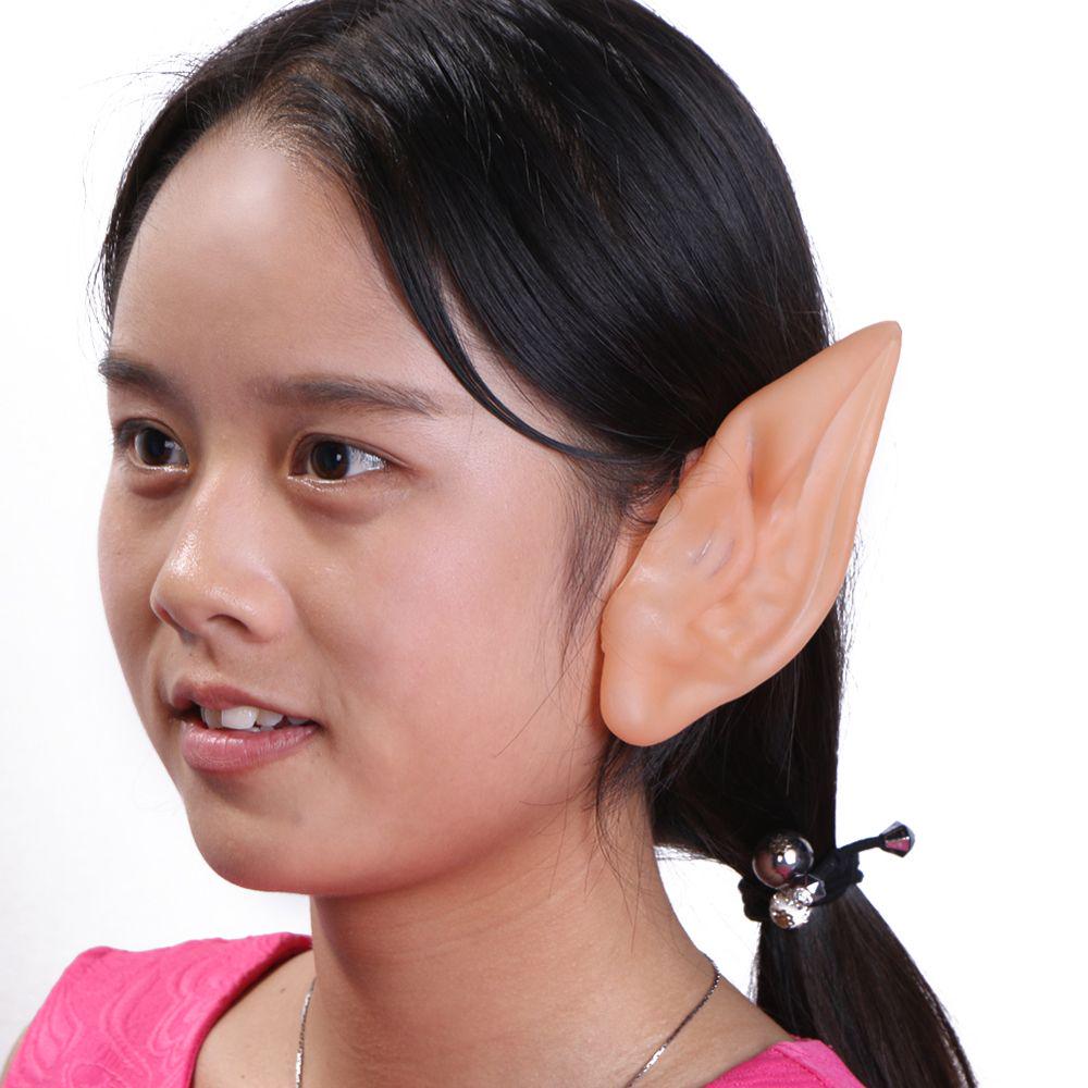 Halloween Prosthetic Ear Party Decor Wizard Cosplay Fairy Ear Elf Ear ...