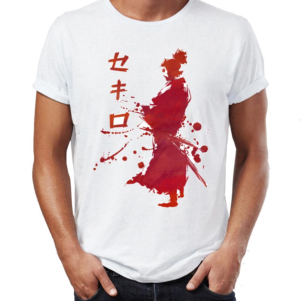 Buy Men's T Shirt Sekiro The One Armed Wolf Awesome Artwork Printed Tee ...