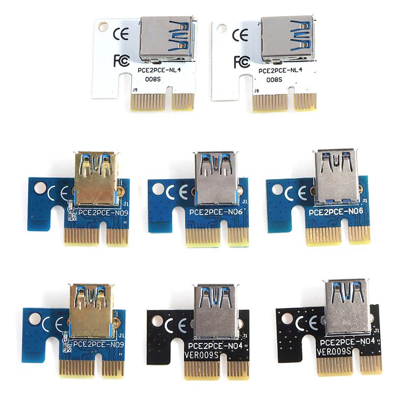 Buy 2Pcs Pcie 1X To16X Pci-E 1X To Usb To Video Graphics Card Pci-E ...