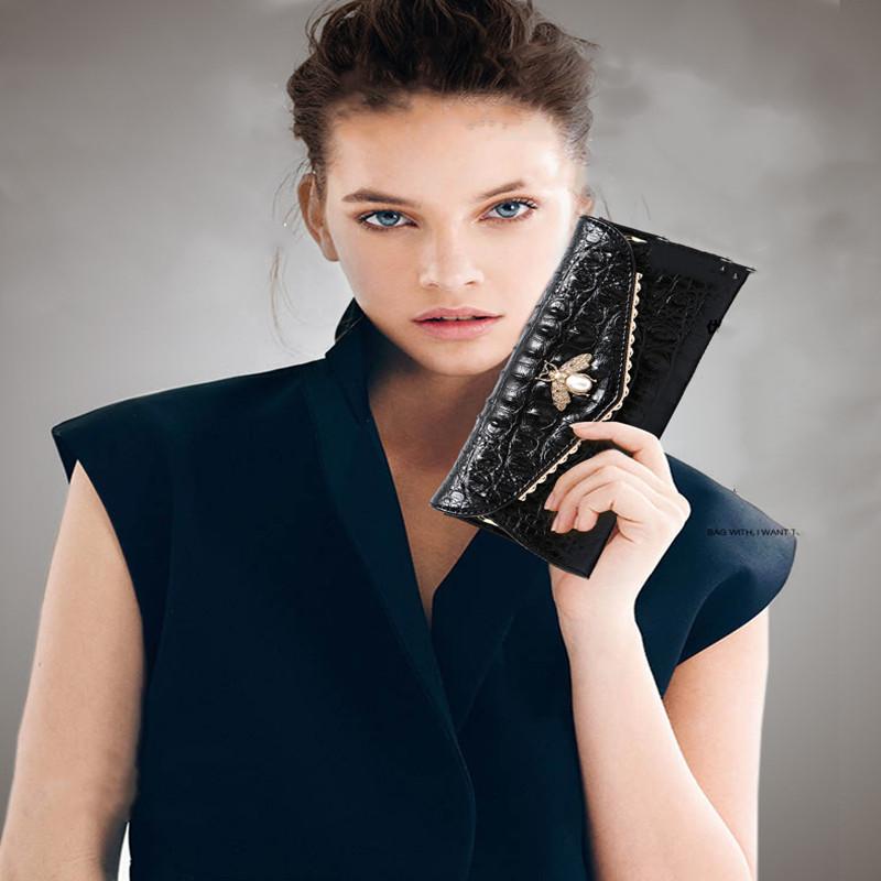 Buy Women Bag Leather Clutch Bag Evening Bag Wallet Shoulder Diagonal ...