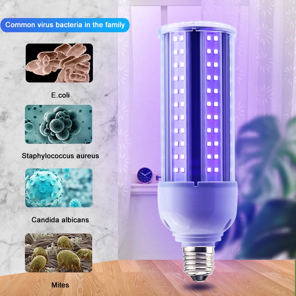 (Pety) 18W-40W Remote Control UVC Germicidal Light Ozone UV Ultraviolet ...