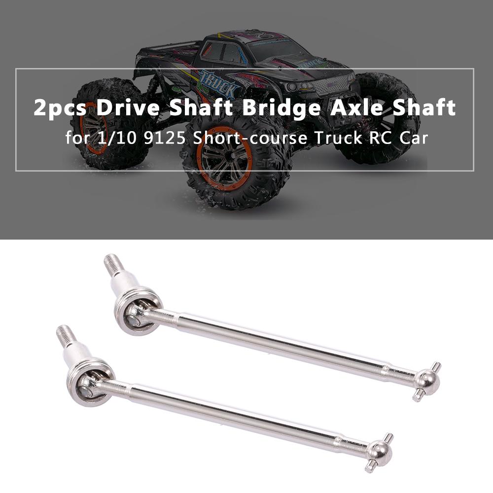 Buy 2Pcs Drive Shaft Bridge Axle Shaft For 1/10 9125 Short-Course Truck ...
