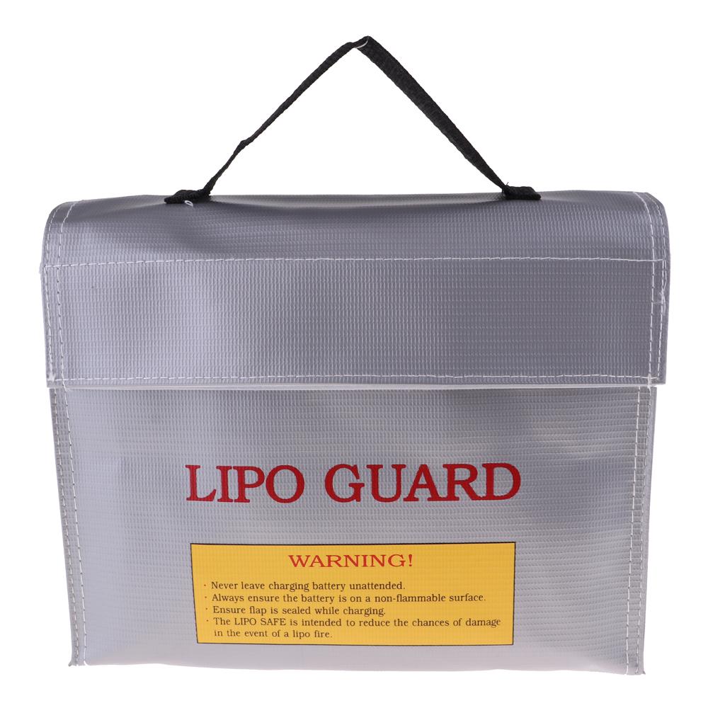 ExplosionProof Lipo Battery Safe Bag Fireproof Charger Guard Pouch ...