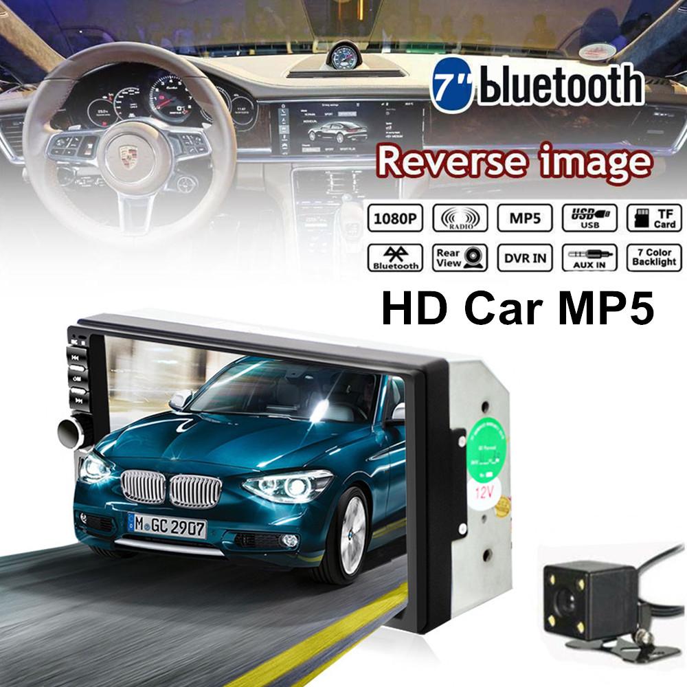 Buy 7" LCD Touch Screen Car Radio Multimedia Player Support Rear View ...