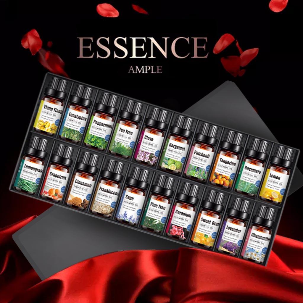 Buy Essential 100% Pure Natural Aromatherapy Essential Oil 10ml 20 ...