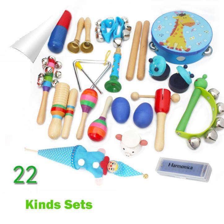 Buy 22 Sets Super Cost-effective Orff Blow Musical Instruments Sets ...