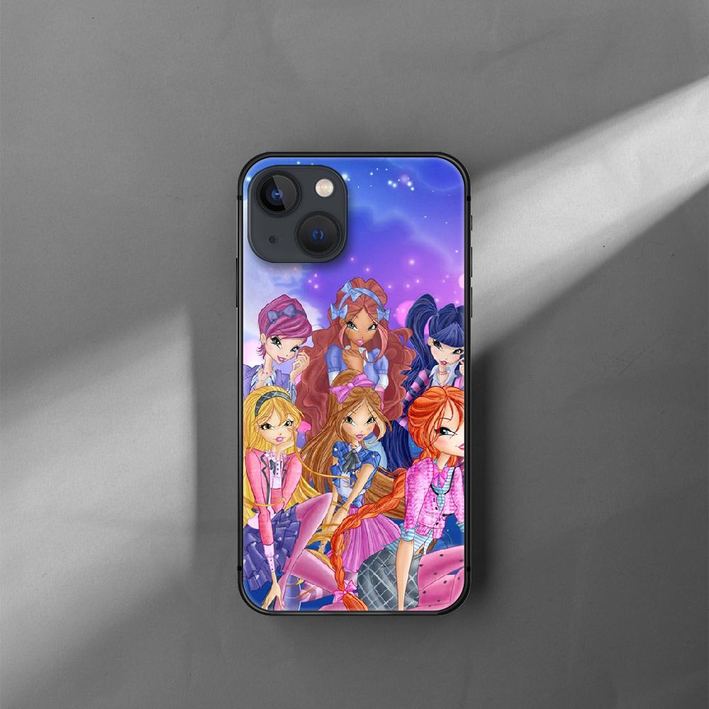 Buy Winx Club Cartoon TPU Soft Cover Phone Case For Iphone Oppo Xiaomi ...