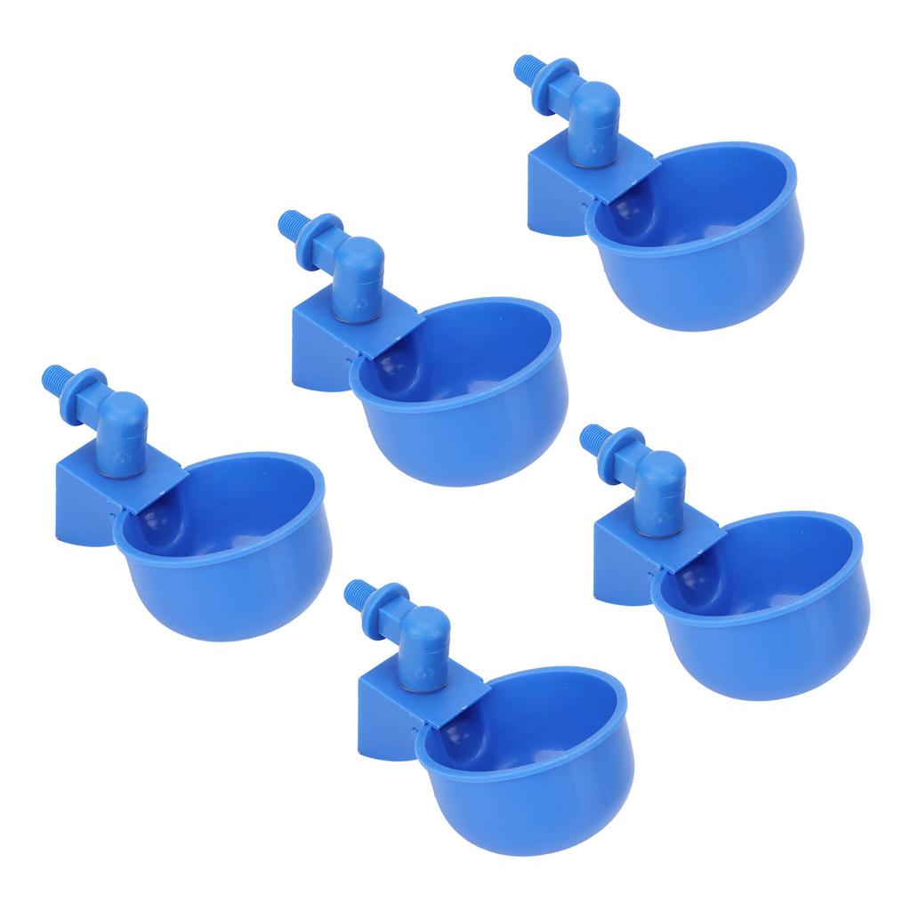 Buy 5Pcs Automatic Chicken Water Cups PP Plastic Poultry Waterer Kit ...