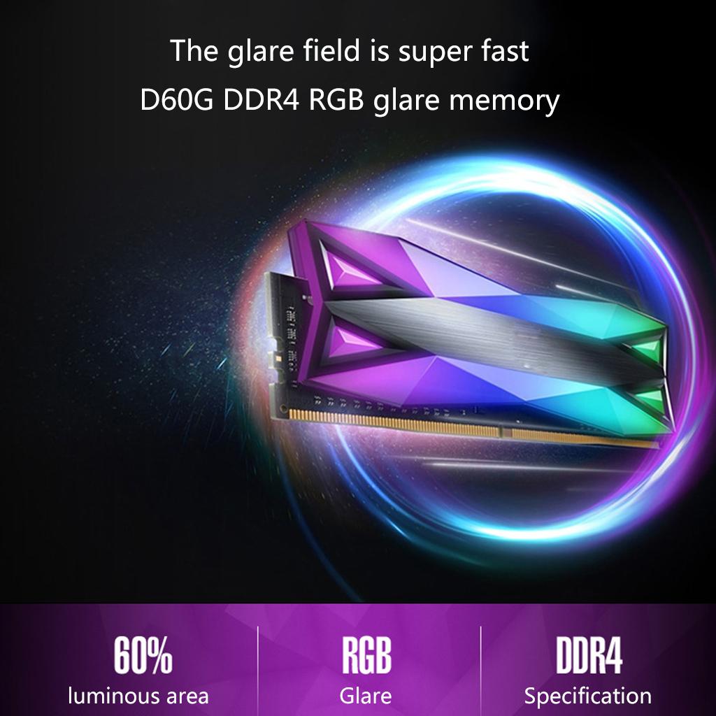 Buy DDR4 Ram- 8Gb D60G RGB 16GB (2x8GB) 3200MHz Desktop Memory CL16 ...